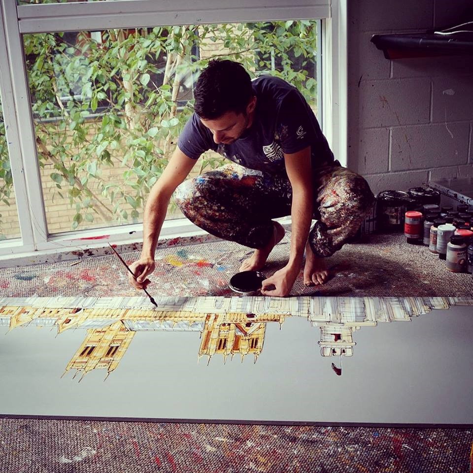 Edward Waite Artist | Original Paintings For Sale | Gallery Rouge